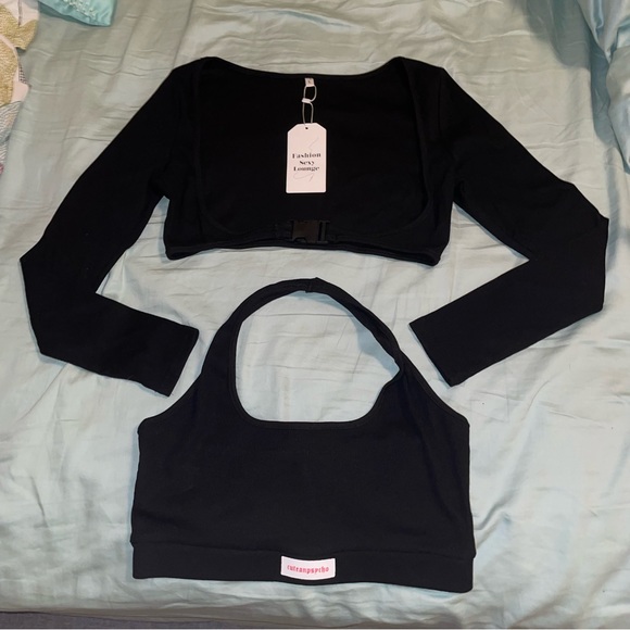 YesStyle | Tops | Top And Bra Set | Poshmark